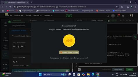 tornov dutta on linkedin geeksforgeeks codingjourney dsa problemsolving learninggoals gfg160…