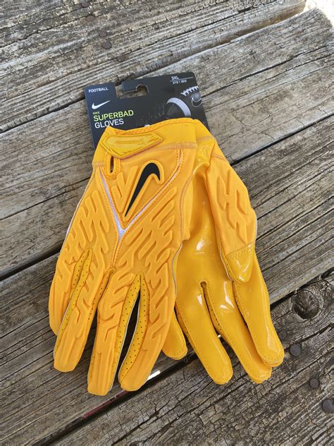 Yellow Football Gloves Nike At Arthur Popp Blog
