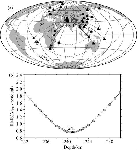 Seismic Detection Of P Wave Velocity Structure Atop Mtz Beneath The