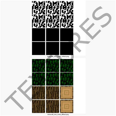 Minecraft Tree Texture