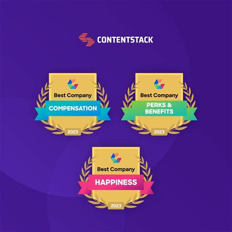 Contentstack Just Won Three New Comparably Awards For Best Perks And Benefits Best Compensation