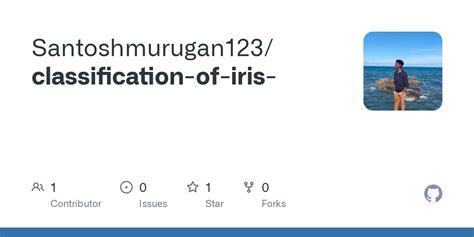 GitHub Santoshmurugan Classification Of Iris