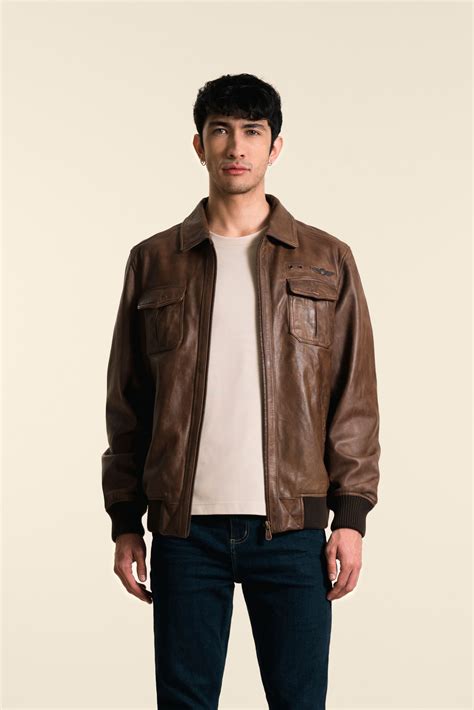 Chaqueta 100 Cuero Vélez