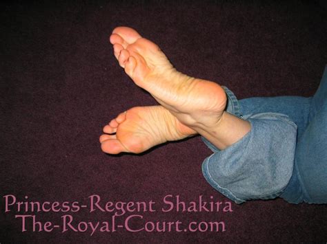 Wu S Feet Links Shakira S Photos