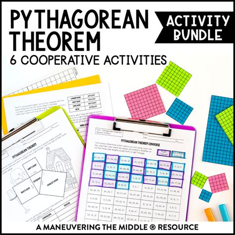 Pythagorean Theorem Unit Th Grade CCSS Maneuvering The Middle