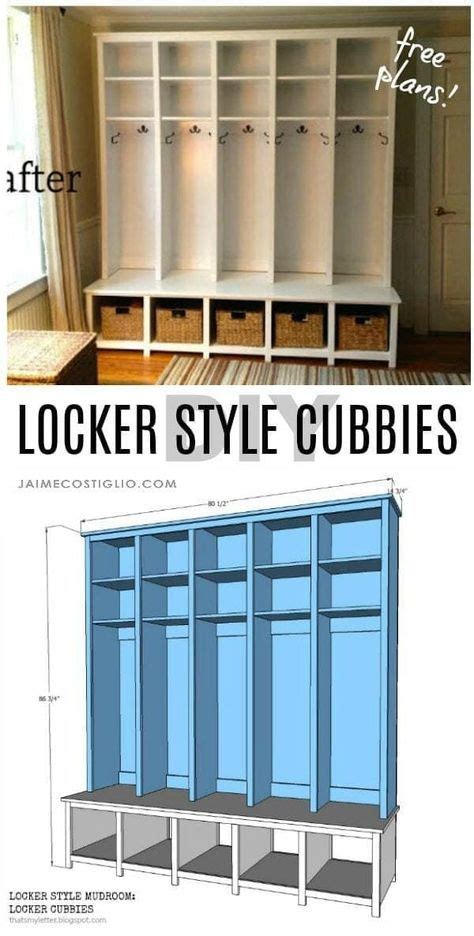 Foyer Cubbie Plans