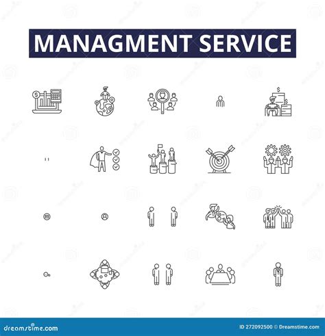 Automating Operations Blank Brochure Design Cartoon Vector