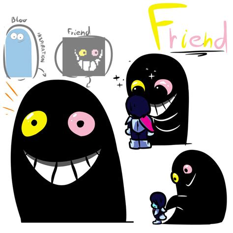 Deltarune Friend My Ver By Colorartandbolb On Deviantart