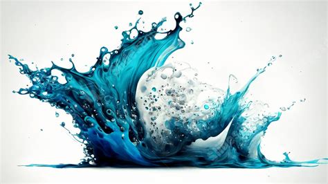 Water Splash Blue Powerpoint Background For Free Download Slidesdocs