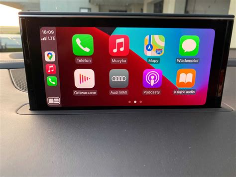 Carplay Android Auto Audi A6 C7 Q7 A4 B9 A5 Q5 Q8 Vw Porsche Mapa Usa