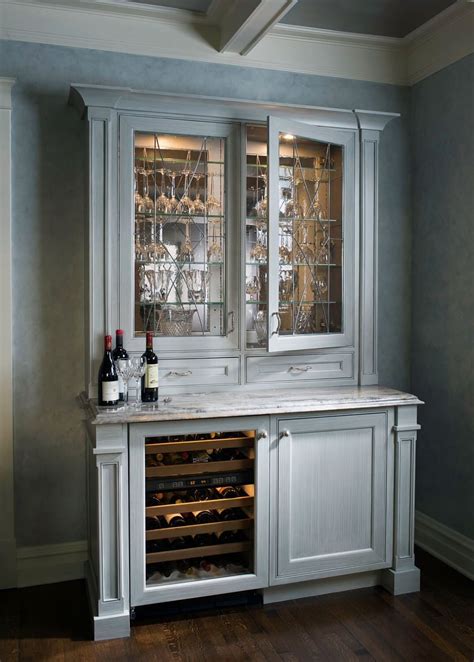 Wine Refrigerator Cabinet Built In Cabinets Matttroy