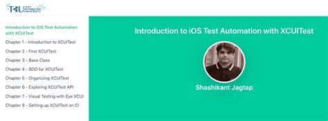 xcteq released free online course on xcuitest for ios apps on test