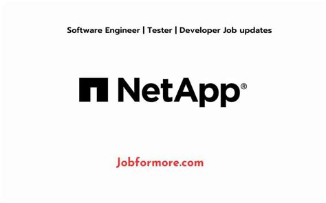 Jobformore On Linkedin Netapp Off Campus Drive 2023 Hiring Software Engineer Java Jobformore
