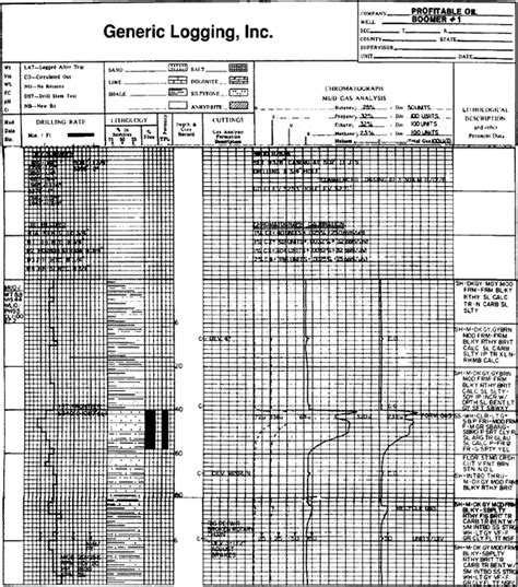 Mudlogging The Mudlog AAPG Wiki