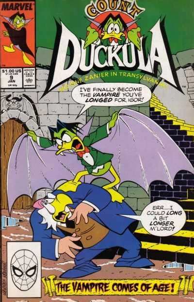 Count Duckula Vol 1 9 Marvel Database Fandom