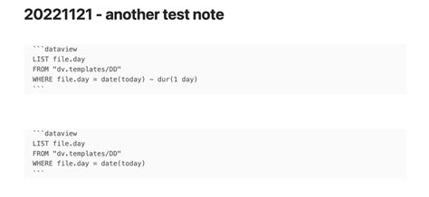 Dataview File Day Attribute Help Obsidian Forum