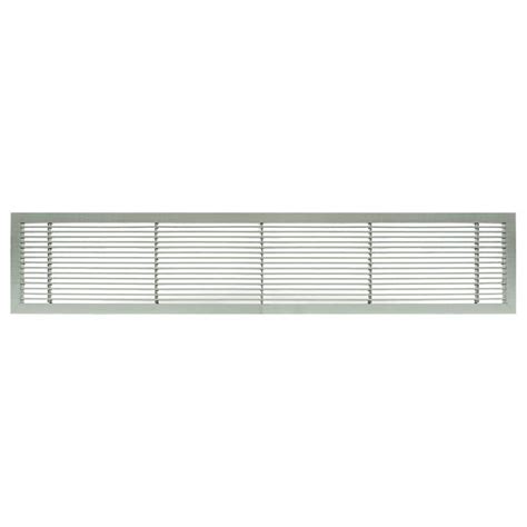 Architectural Grille Ag10 Series 4 In X 36 In Solid Aluminum Fixed