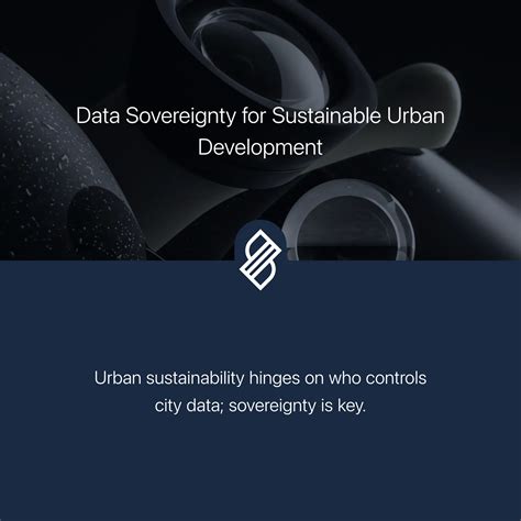 Data Sovereignty For Sustainable Urban Development → Scenario