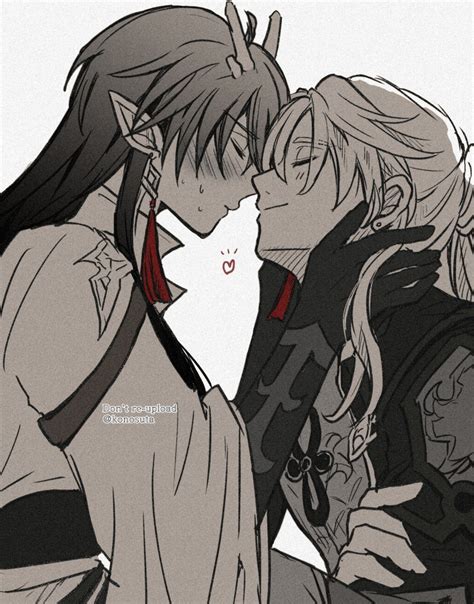 Dan Heng Dan Heng Yingxing And Dan Feng Honkai And 1 More Drawn By