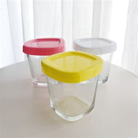 Rectangle Glass Container 150ml Nekopia Pets