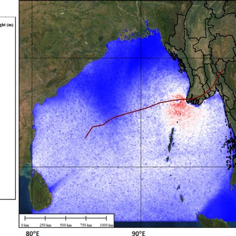 Example Wave Height And Direction Output From Swan Wave Transformation Download Scientific