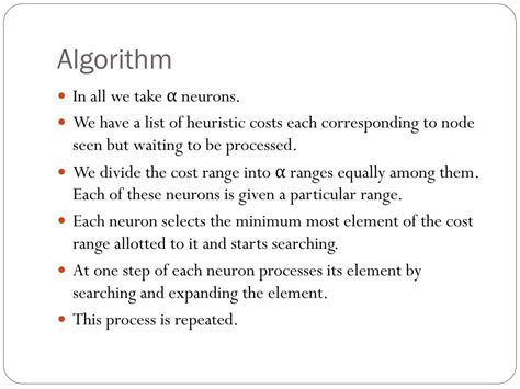 Ppt Multi Neuron Heuristic Search Powerpoint Presentation Free