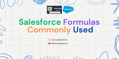 Commonly Used Salesforce Formulas Good To Know Technical Potpourri
