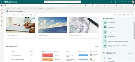 Contract Management In Microsoft 365 Microsoft Based Solution