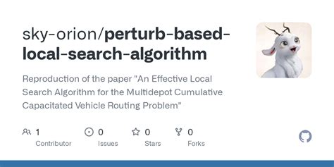 Github Sky Orionperturb Based Local Search Algorithm Reproduction