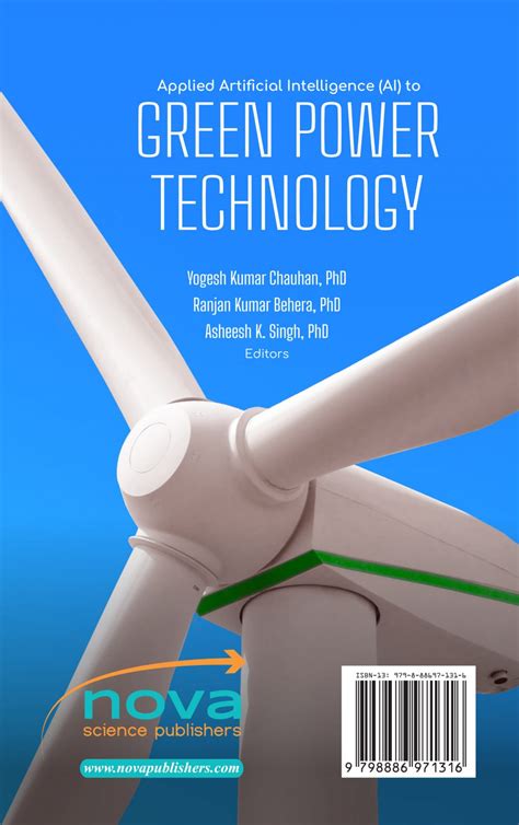 Applied Artificial Intelligence Ai To Green Power Technology Nova Science Publishers