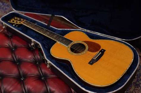 1979 Martin Om 45 Torch Inlay Natural Guitars Acoustic Blue G