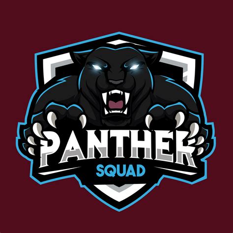 Ilustración De Vector De Juego De Logo De Mascota De Pantera 12389013