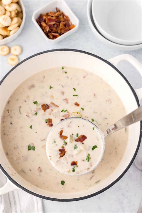 Easy New England Clam Chowder Recipe An Alli Event