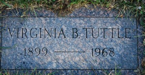 Virginia B Bennett Tuttle 1899 1968 Find A Grave Memorial