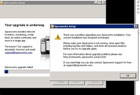 Server Busy Spiceworks Support Spiceworks Community