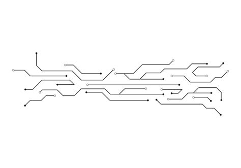 Premium Vector Circuit Illustration Design