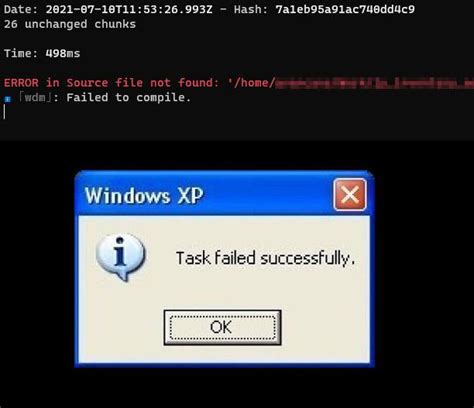 When Your Compiler Is Used To Errors And Finds It Suspicious When Errors Not Found R