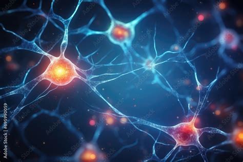Neuron Cells 3d Illustration Neuron Cells Neuron Cells Neuron Cells Neuron Cells