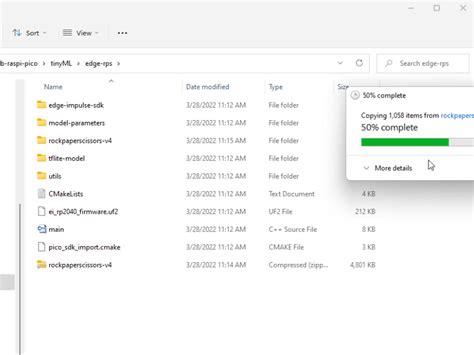 Deploy A Edge Impulse Rock Paper Scissors Classification To A Raspi Pico