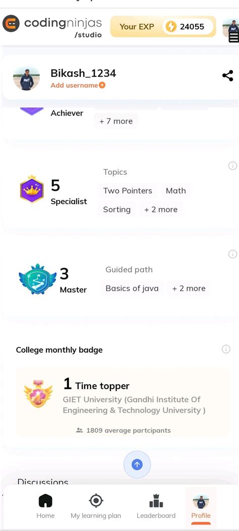 Codingninjas Bikash Pradhan