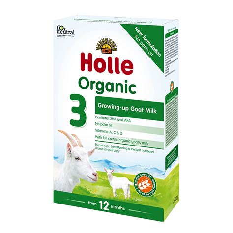 Holle Organic Infant Goat Milk Growing Up Formula 3 From 12 Months