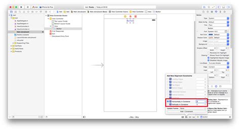 xcode ios simulator interface builder off center stack overflow