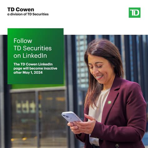 Cowen Inc On Linkedin Td Securities Linkedin