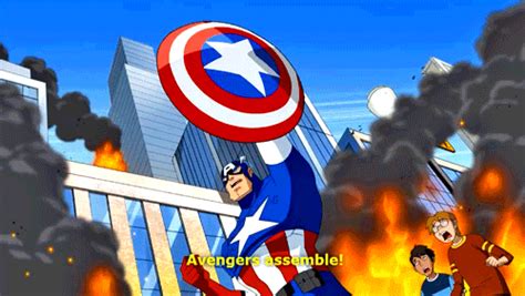 Captain America Leads Avengers Assemble In Earths Mightiest Heroes
