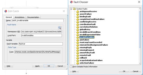 Oraclesoatips Soa 12c Runtime Faults Project Error