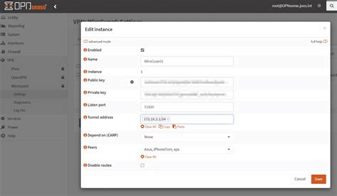 Install Wireguard Vpn On Opnsense Firewall 4sysops
