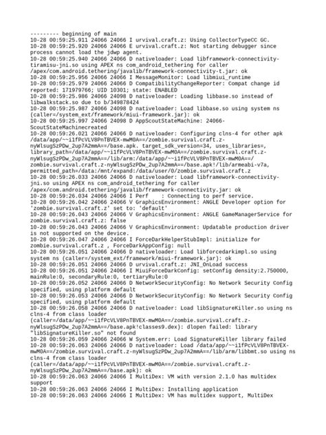 Mod Menu Log Zombiesurvivalcraftz Pdf Library Computing