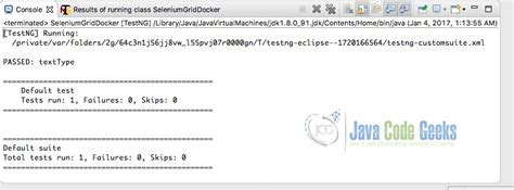 Selenium Grid Docker Tutorial Java Code Geeks