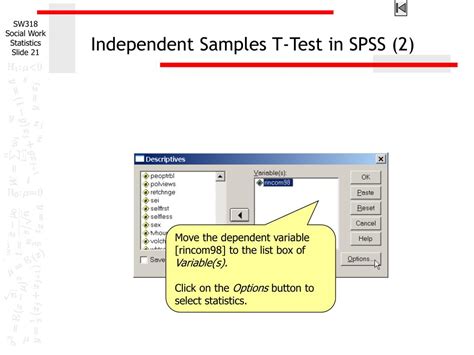 Ppt Independent Samples T Test Practice Problem 1a Powerpoint