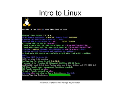 PPT Intro To Linux PowerPoint Presentation Free Download ID